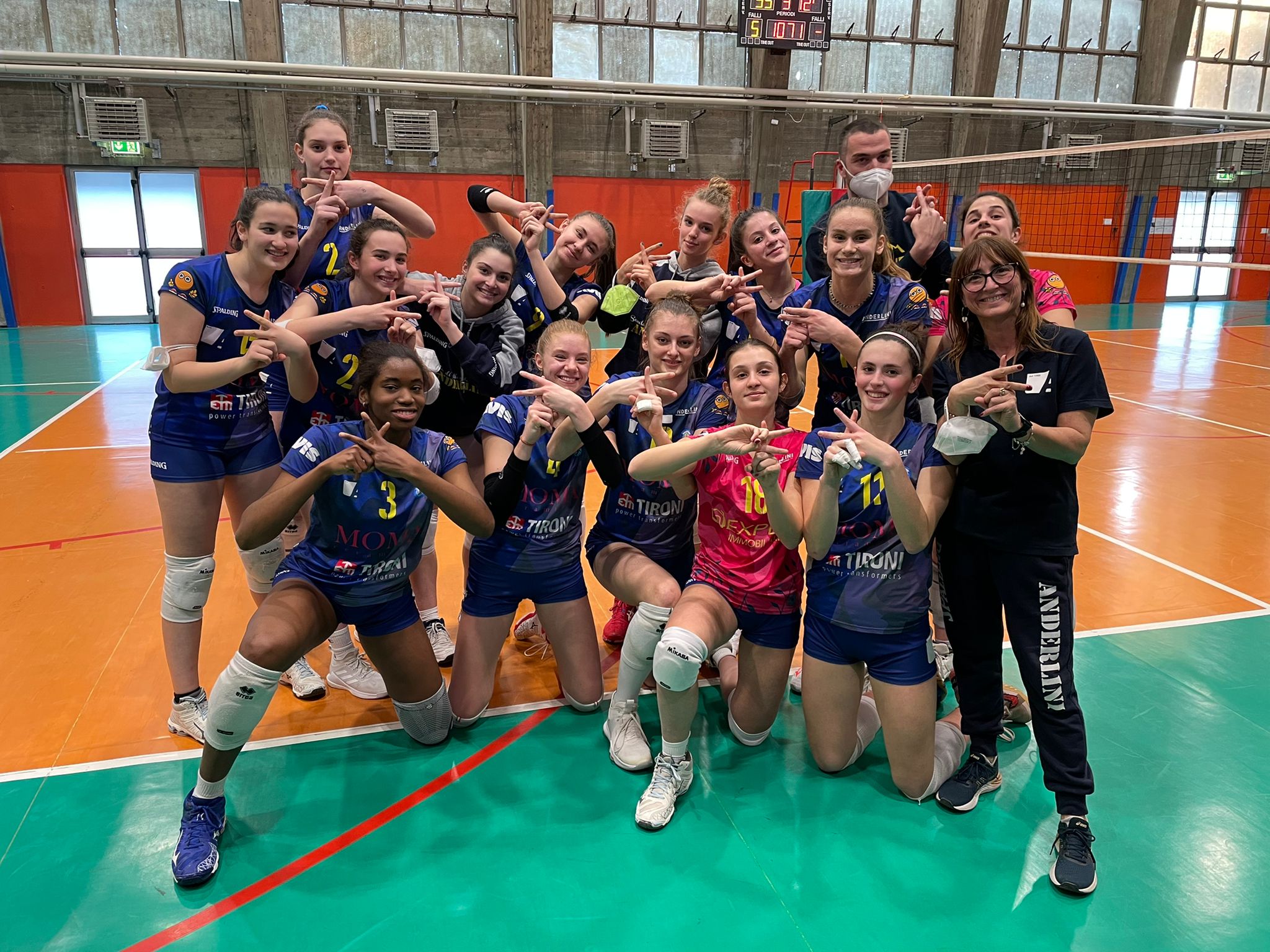 LA MOMA ANDERLINI DOMENICA GIOCA PER IL TITOLO IN FINAL FOUR REGIONALE UNDER 16 FEMMINILE ...