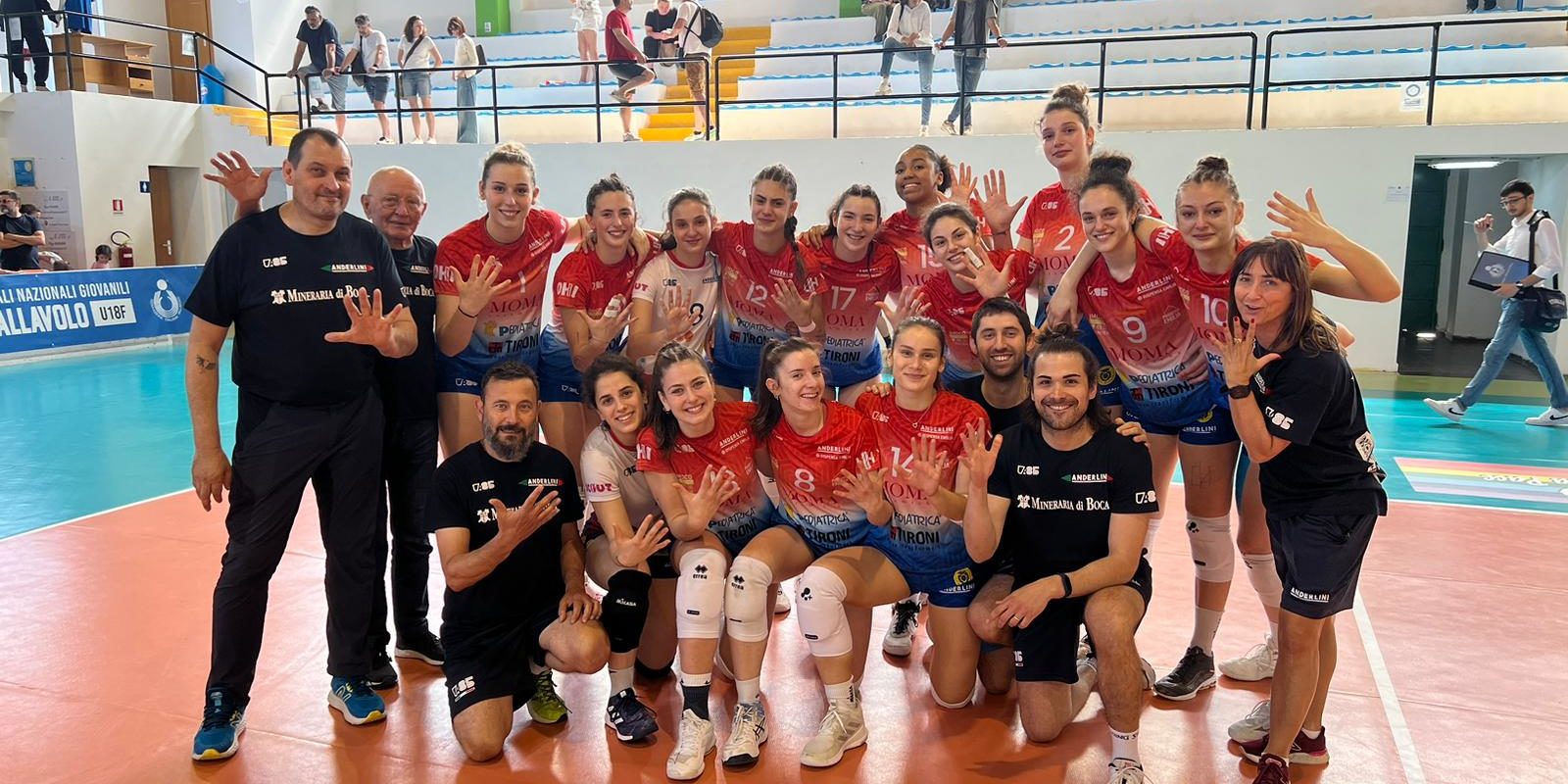 FINALI NAZIONALI UNDER 18: LA MOMA ANDERLINI E' QUINTA IN ITALIA - Anderlini dal 1985