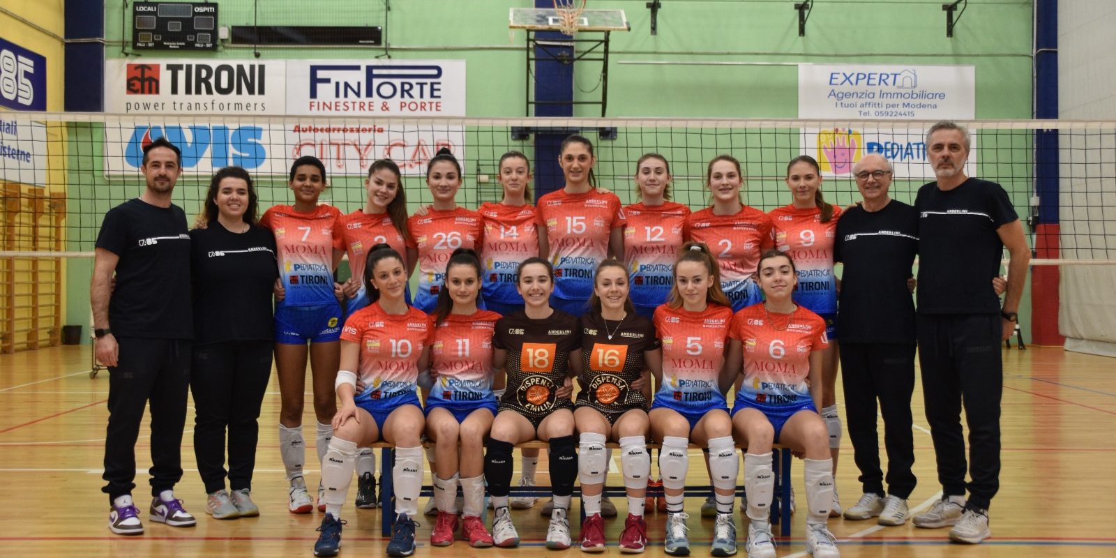 TEMPO DI FINALI REGIONALI PER L'UNDER 16 FEMMINILE MOMA ANDERLINI - Anderlini dal 1985