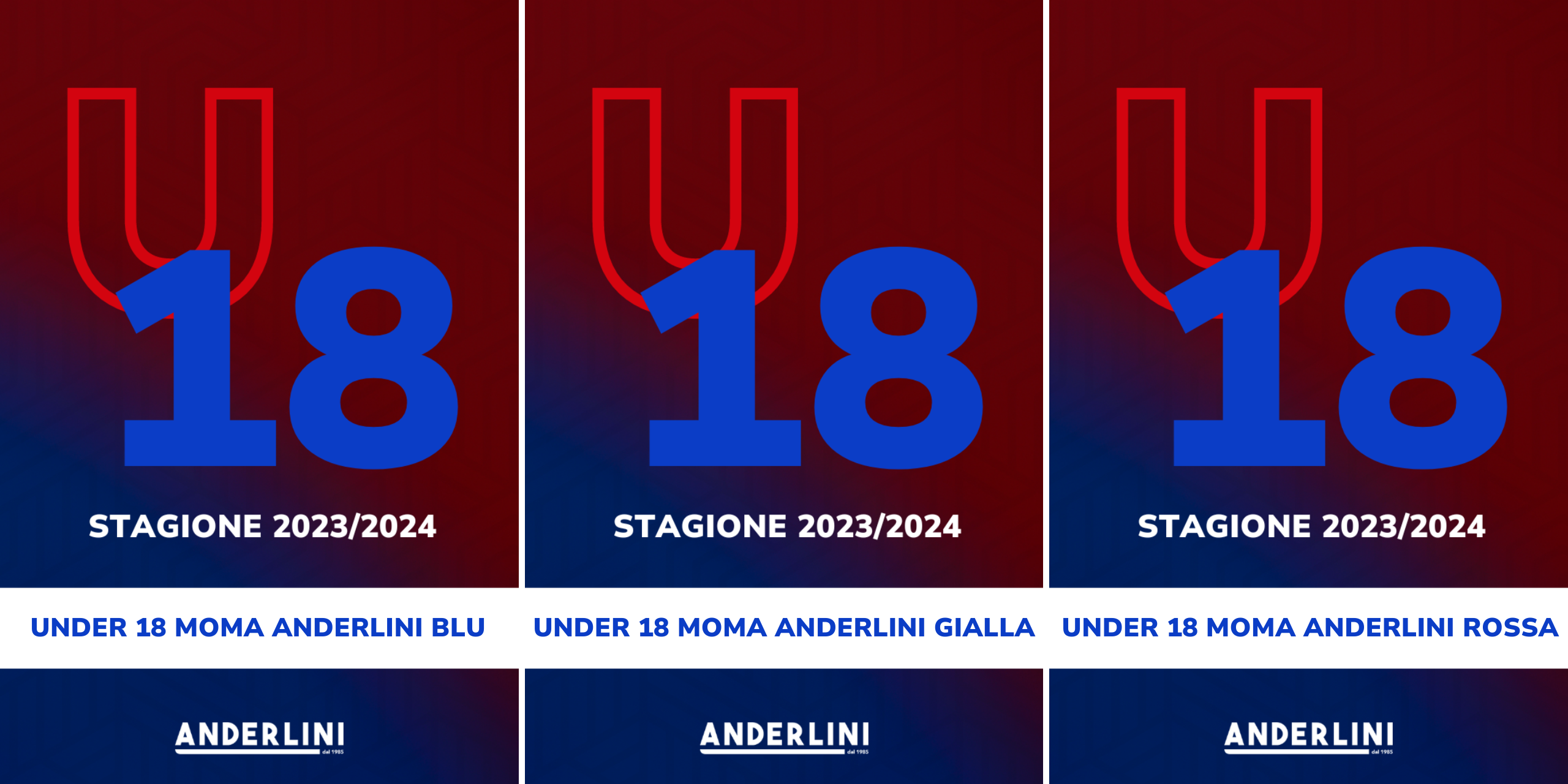 PRESENTATE LE U18 MOMA ANDERLINI - Anderlini dal 1985