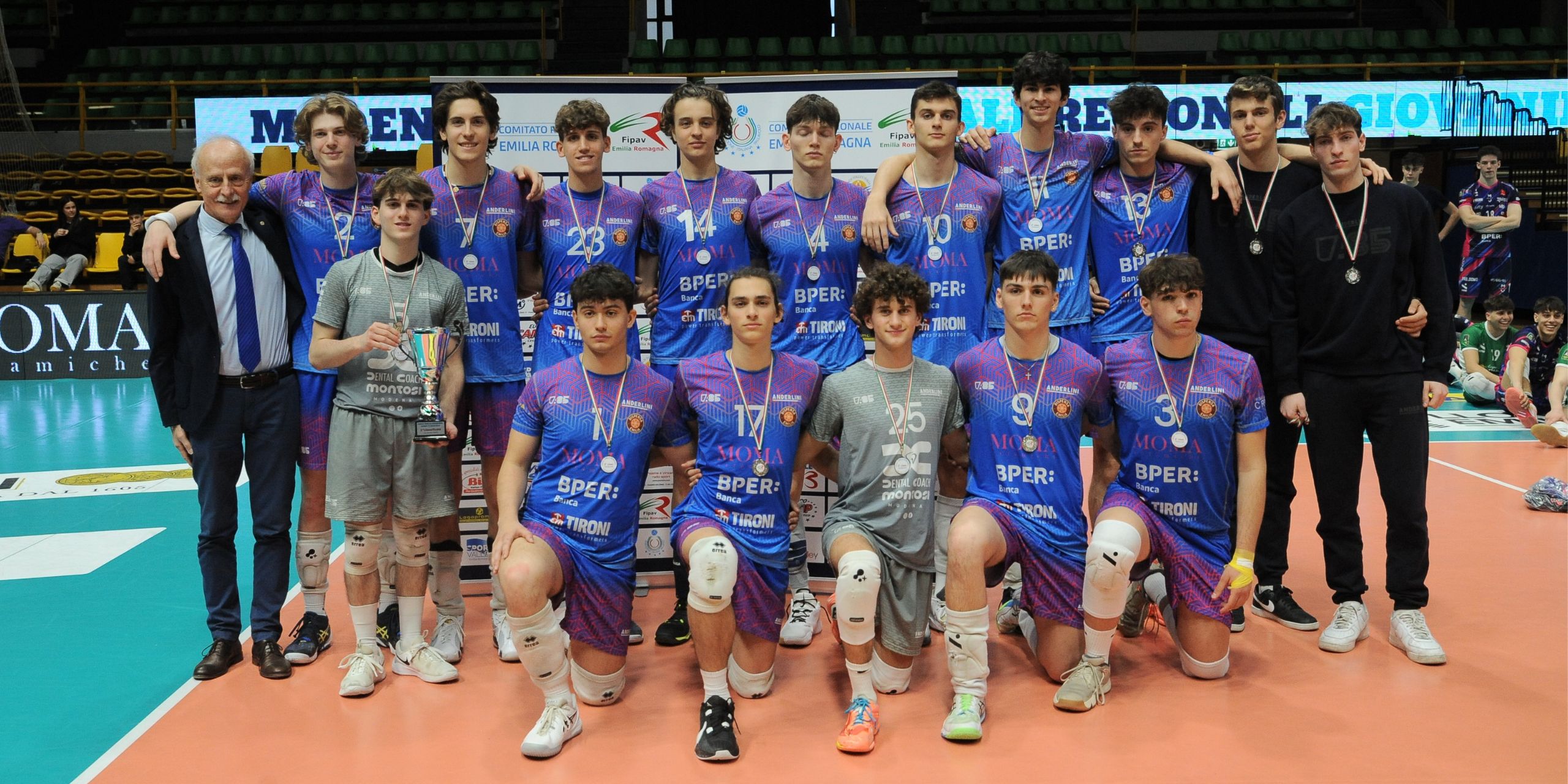 L'UNDER 19 MOMA ANDERLINI E' VICE CAMPIONE REGIONALE - Anderlini dal 1985