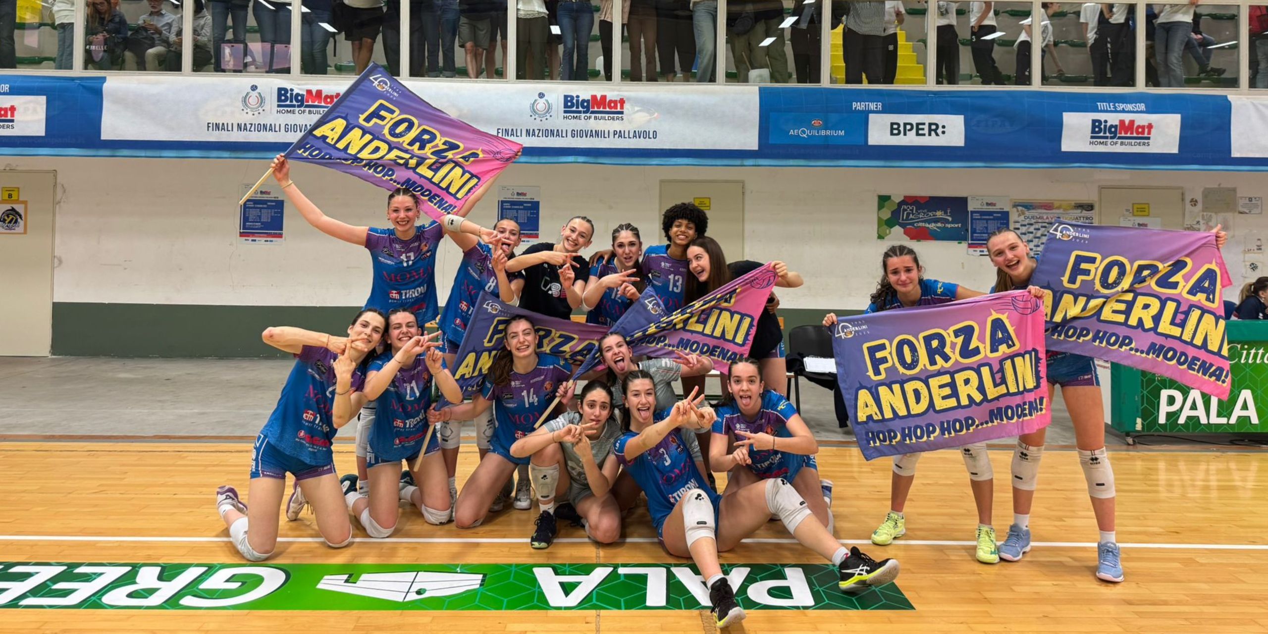 LA U16 MOMA ANDERLINI È IN FINALE SCUDETTO! DOMANI LA SFIDA CONTRO VOLLEYRO’ - Anderlini dal 1985
